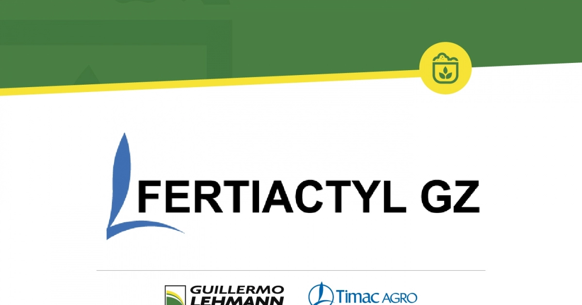La Lehmann | Productos | Fertiactyl GZ - Timac Agro